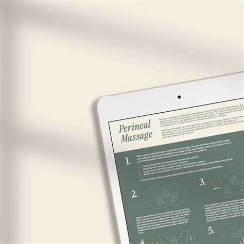 Free Perineal Massage Guide — My Little Kiwi Antenatal