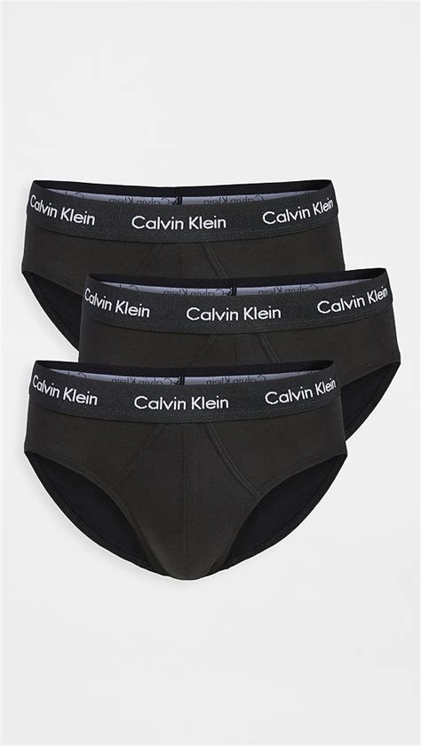 Calvin Klein Underwear Cotton Stretch Pack Hip Briefs Shopbop