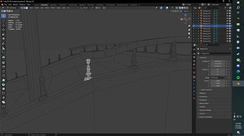 White Model In Wireframe Mode R Blenderhelp