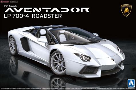 Aoshima 00865 124 Mô Hình Xe Oto Lamborghini Aventador Lp700 4 Roadster