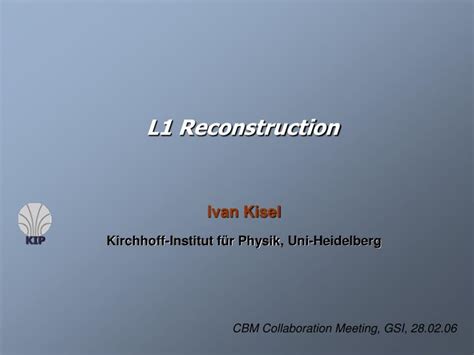 Ppt L1 Reconstruction Powerpoint Presentation Free Download Id3517845