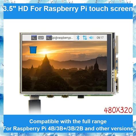 หน้าจอสี Tft Lcd ขนาด 3 5 นิ้ว 320x480 จอแสดงผลโมดูลหน้าจอ Lcd หน้าจอสัมผัสสําหรับ 4 รุ่น 3b