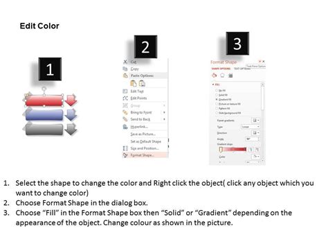 0514 Three Textboxes With Arrows Powerpoint Presentation PowerPoint Presentation Pictures