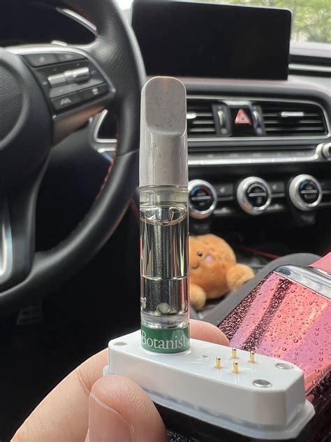 The Botanist Blue Dream Clearest Distillate Ive Ever Seen R