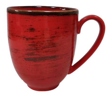Nostalgia Red Kubek Ml Porcelana Bogucice Horecapolska