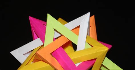 Art For Fun Five Intersecting Tetrahedra