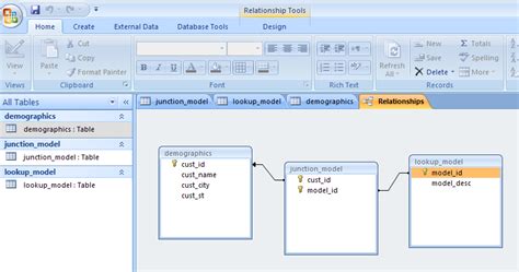 Delete Row From Access Junction Table Via Form Stack Overflow