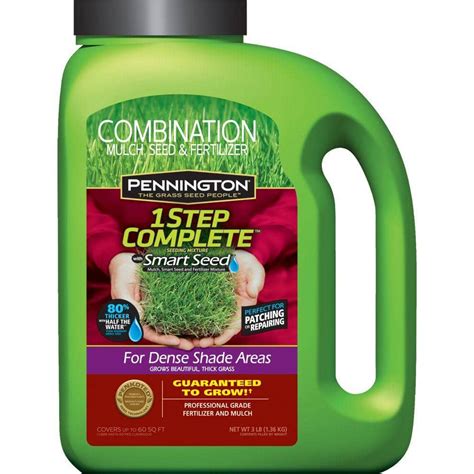 Pennington 3 Lb 1 Step Complete For Dense Shade Areas With Smart Seed