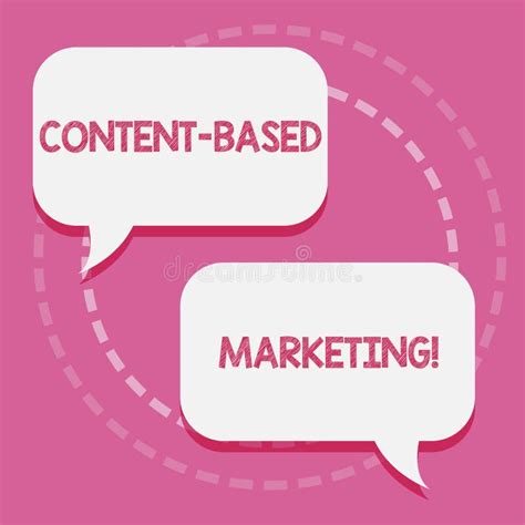 Word Writing Text Content Based Marketing Business Concept For