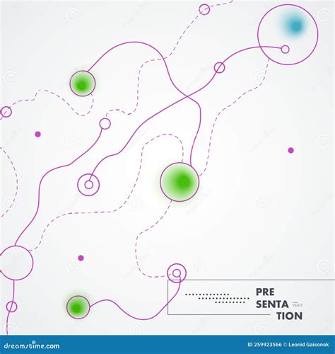 Abstract Graphic Design Withc Reative Dotted Communicate Cyan Vector Color Connection