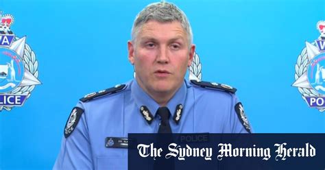 Video Police Hunt Perth Gunman