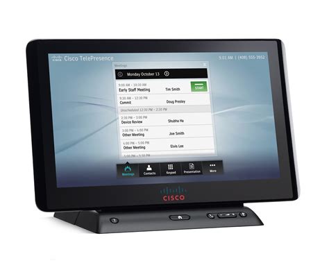 Cisco Telepresence Touch 12 Inch Touch Screen Interface Flickr