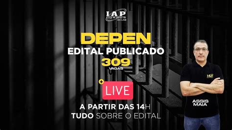 Live Concurso Depen AnÁlise Do Edital Youtube