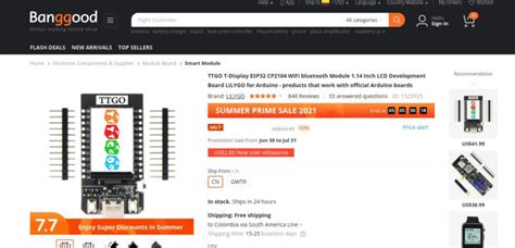 Revisión Modulo Esp32 Ttgo T Display 1 14″ Pdacontrol