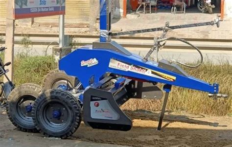 Mild Steel 7 5 Feet Field Shakti Laser Land Leveller For Agriculture