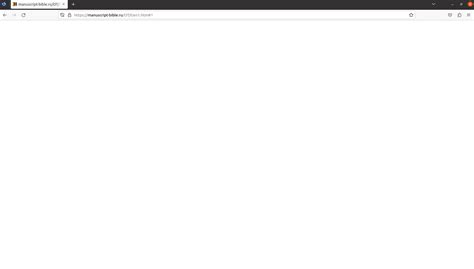 Manuscript Page Does Not Load · Issue 114592 · Webcompat