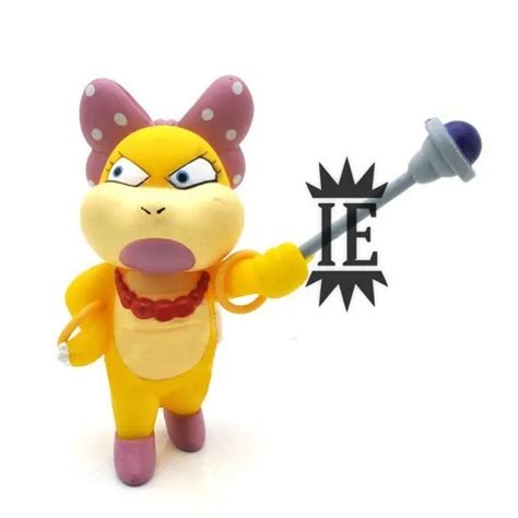 Super Mario Bros Wendy O Koopa Figure Bowser Jr New Wii U Koopalings