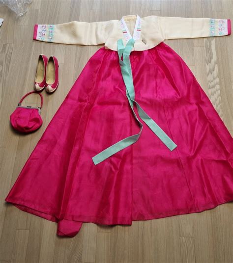 여자 한복 한복 속바지 속치 당근 중고거래