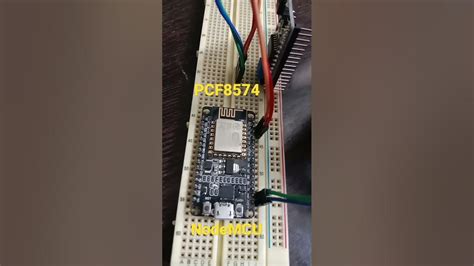 Nodemcu And Pcf8574 Shorts Nodemcu Esp8266 Pcf8574 Embedded