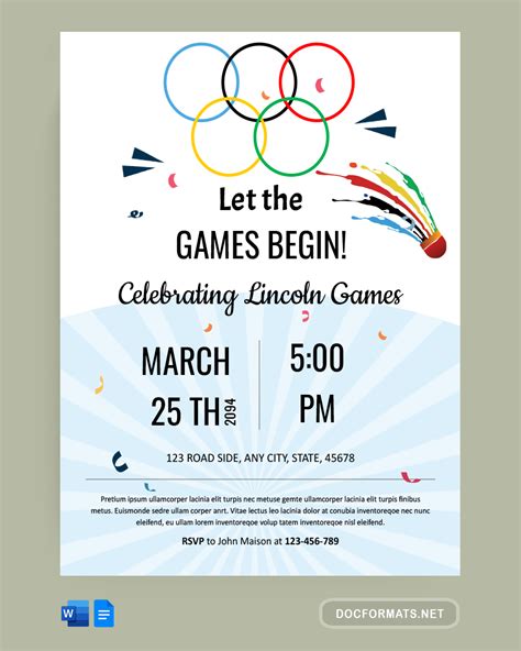 Free Editable Event Announcement Templates