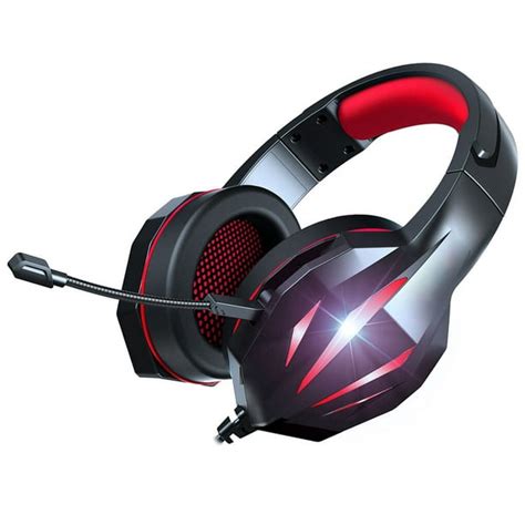 Injueey Auriculares Estéreo Omnidireccionales Para Juegos Con Cable Usb