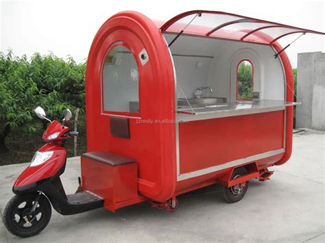 2022 Electric Tricycle Food Cart Vending Mobile Food Cart With Wheels