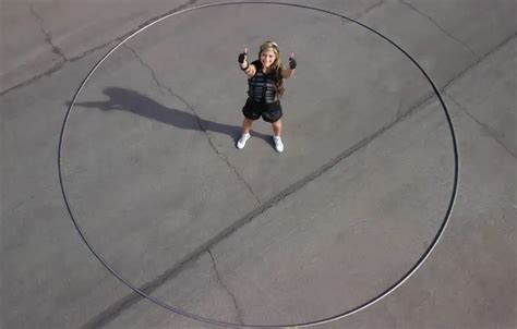 Largest Hula Hoop Spun Female Guinness World Records