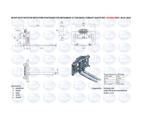 Heavy Duty Rotator With Fork Positioner For Mitsub 240130 125537 2 Pdf