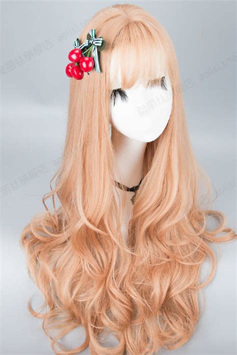 Harajuku Light Gold Lolita Curly Wig