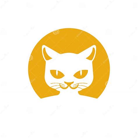 Cat User Profile Icon Avatar Forum Symbol Placeholder For Social Networks Forums Stock Vector