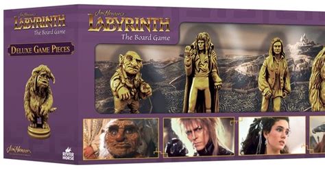 Jim Hensons Labyrinth The Board Game Deluxe Play Pieces Board