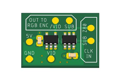 Consoles Unleashed Jo On Twitter I Designed This Today Sega Master System Rgb Encoder