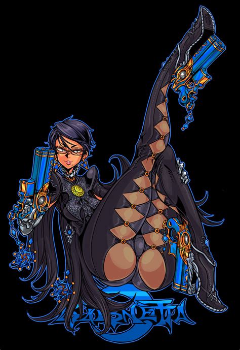 Bayonetta Bayonetta And 1 More Drawn By Tagane Danbooru