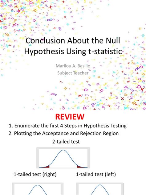 Demo Hypothesistesting T Testconclusion Pdf P Value Statistical