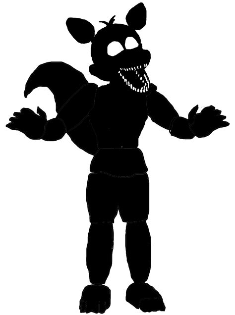 Shadow Funtime Foxy By Fnaffan19803 On Deviantart
