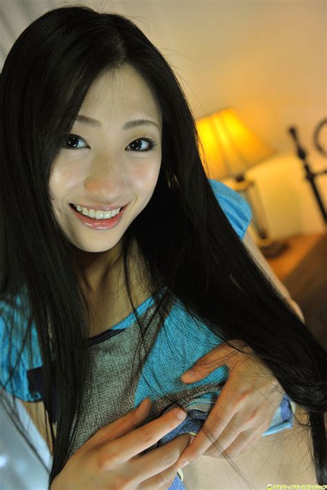 Mitsu Dan Japanese Gravure Idol Sexy Blue Dress Fashion Photoshoot In