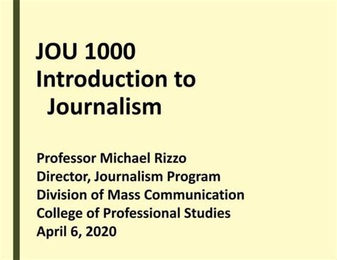 The Five Principles Of Ethical Journalism Ppt