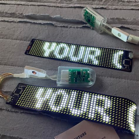 Paper Thin Led Matrix Diy Tech Component For Wearables Etsy Uk
