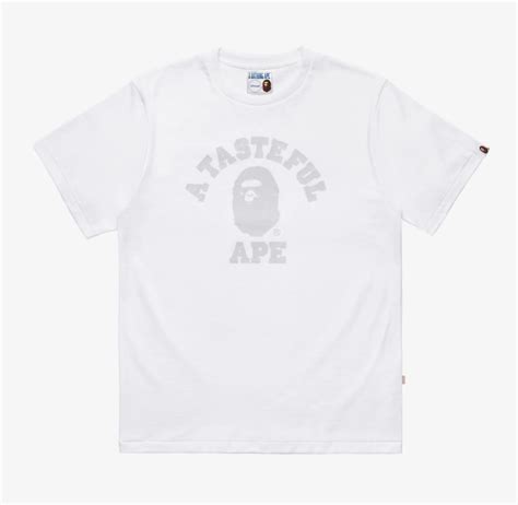 Bape × Jjjjound College Tee Grailed
