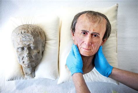 The Real Face Of Julius Caesar Created With A Lifelike 3d