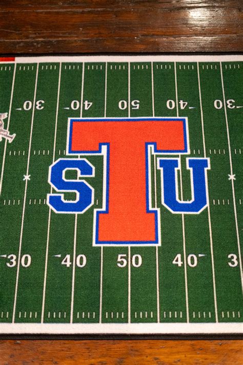Football Field Rug Tennessee State University Hbcuonly