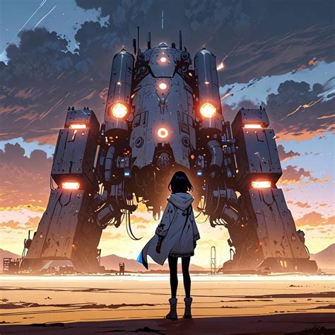 Download Ai Generated Girl Cyber Punk Royalty Free Stock
