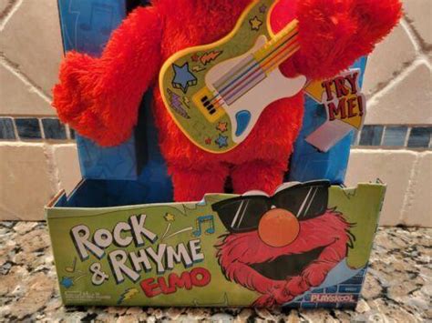 Sesame Street Rock And Rhyme Elmo Talking Singing English And Spanish 14