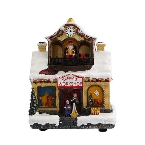 ΕΠΙΤΡΑΠΕΖΙΟ ΧΡΙΣΤΟΥΓΕΝΝΙΑΤΙΚΟ ΔΙΩΡΟΦΟ ΣΠΙΤΙ Fylliana Fl23017 Me Led ΜΟΥΣΙΚΗ ΚΑΙ ΚΙΝΗΣΗ ΛΕΥΚΟ