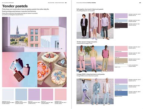 Ss24 Mens Fashion Trend Book Color Inspo Color Trends Color