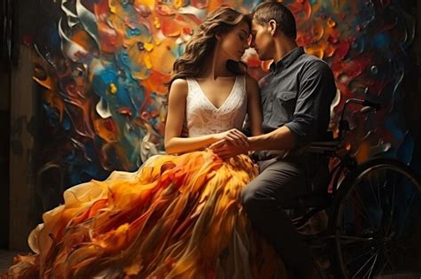 Premium Ai Image The Meeting Of A Soldier With His Beloved Woman The