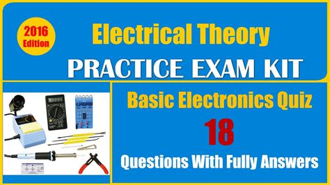 Basic Electronics Quiz Questions 18 Questions With Fully Answers