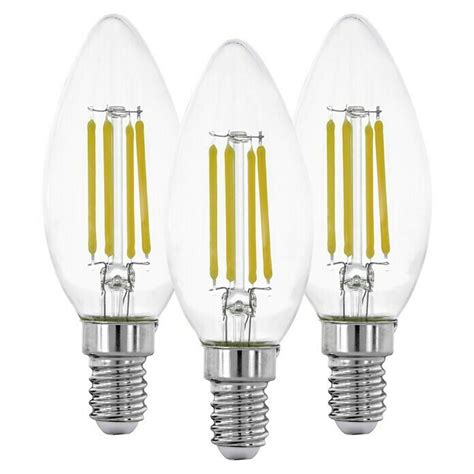 Eglo Ledlamp E Niet Dimbaar Warm Wit Lm W St Kaars BAUHAUS