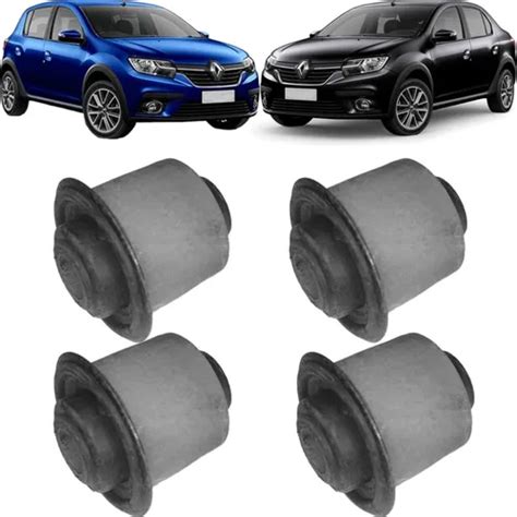 Kit Bucha Bandeja Balan A Dianteira Renault Logan Sandero Mercadolivre