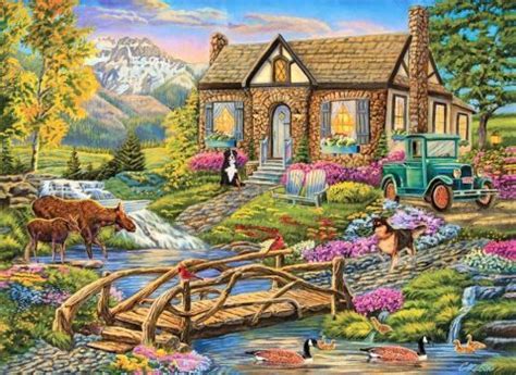 A 108 pieces jigsaw puzzle from Jigidi Живописные пейзажи Пейзажи